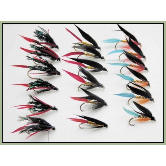 Butcher fishing fly and alexandra wet flies- Troutflies UK