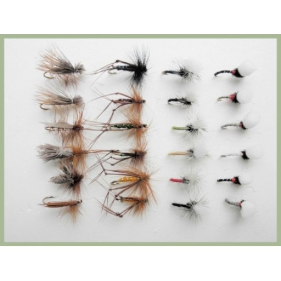 mixed emerger and dry fishing fliesTroutflies Uk